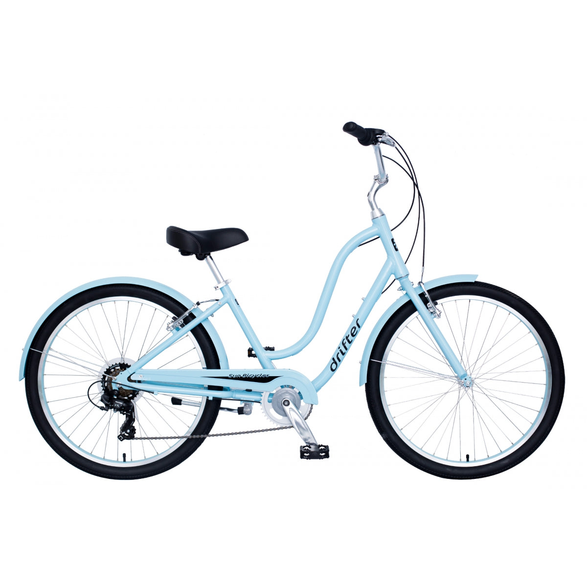 BIKE SUN DRIFTER ALY L17.5 (I) 7sp LIGHT-AQUA